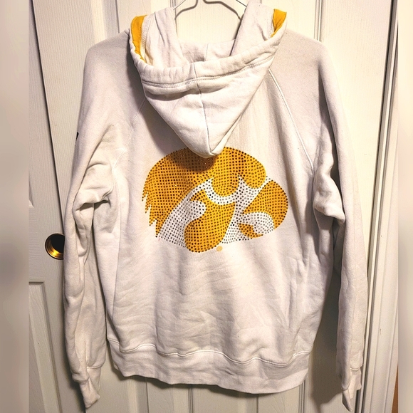 E5 | Tops | Nwot Vintage Vs Pink Iowa Hawkeyes Zip Up Hoodie Sweatshirt ...